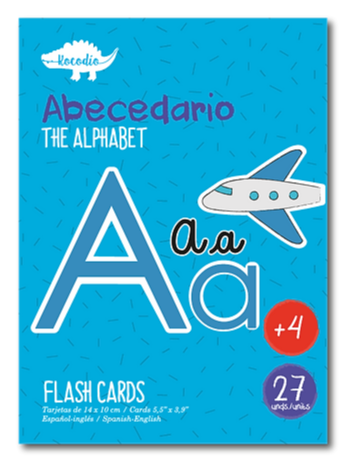 Flash Cards Abecedario +4