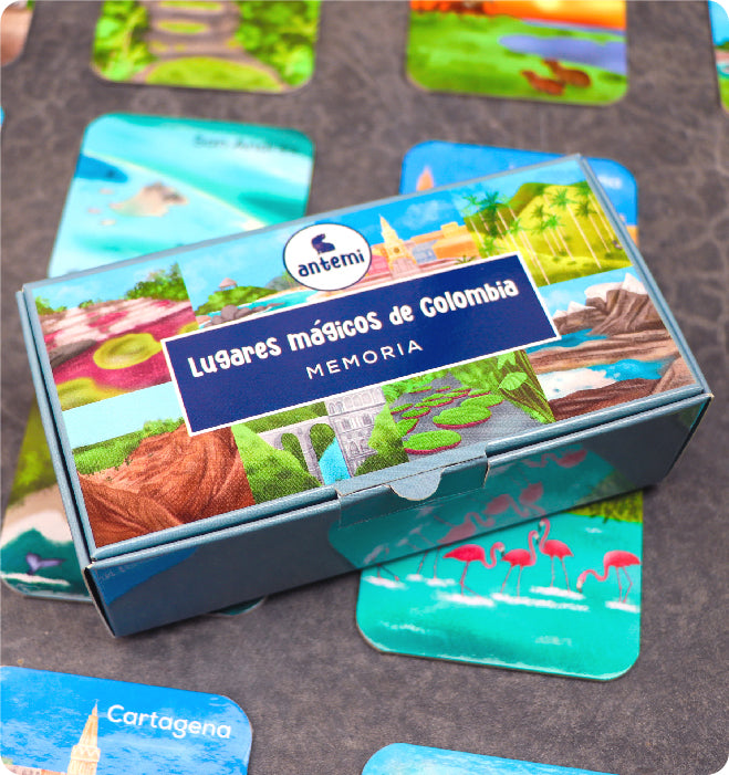 Juego Memoria Lugares de Colombia